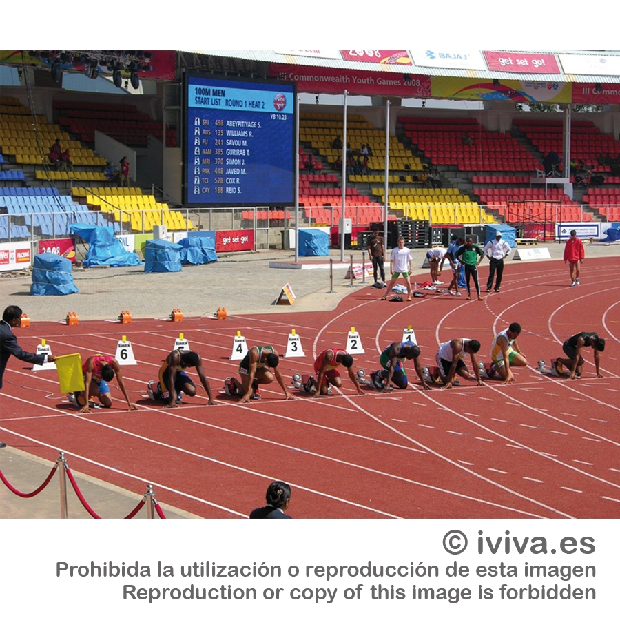 Taco salida competición.